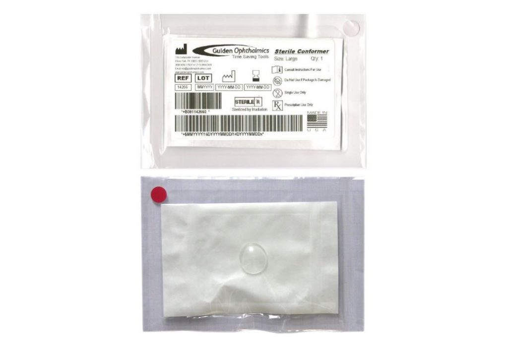 Large Sterile Eye Conformer (PMMA)
