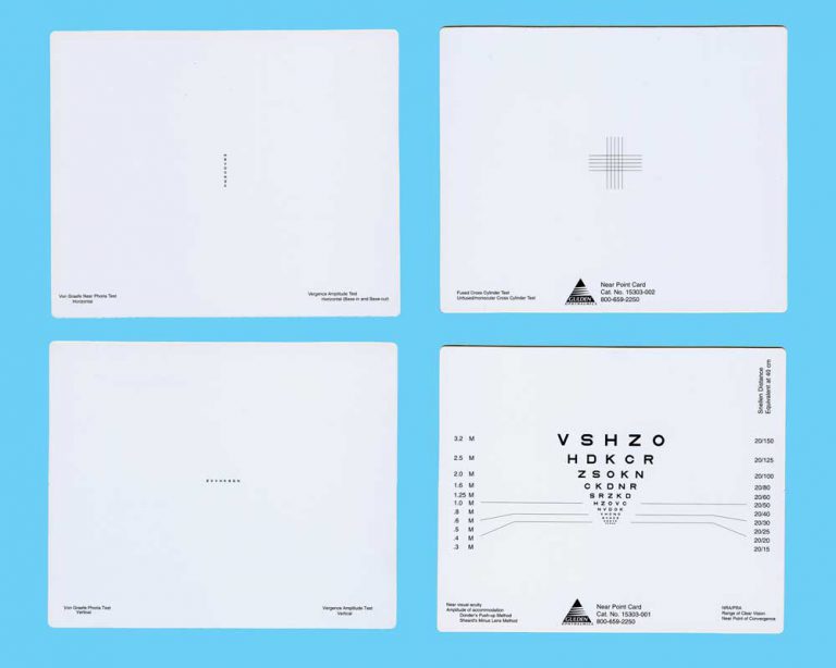 Near Point Card Set (Two Double Sided Cards)