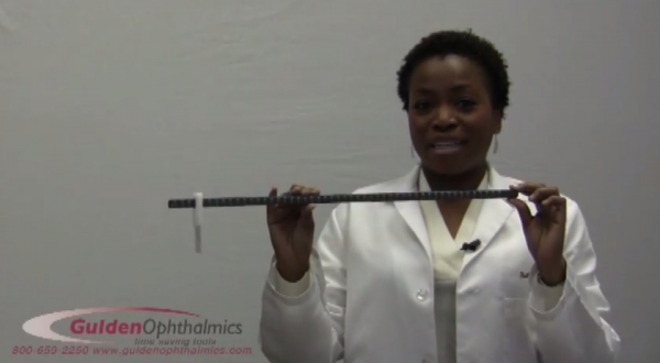 Near Point Rule - Gulden Ophthalmics