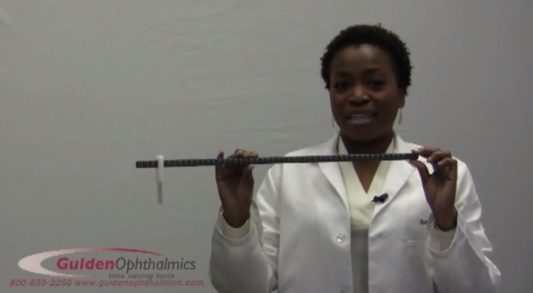Near Point Rule - Gulden Ophthalmics