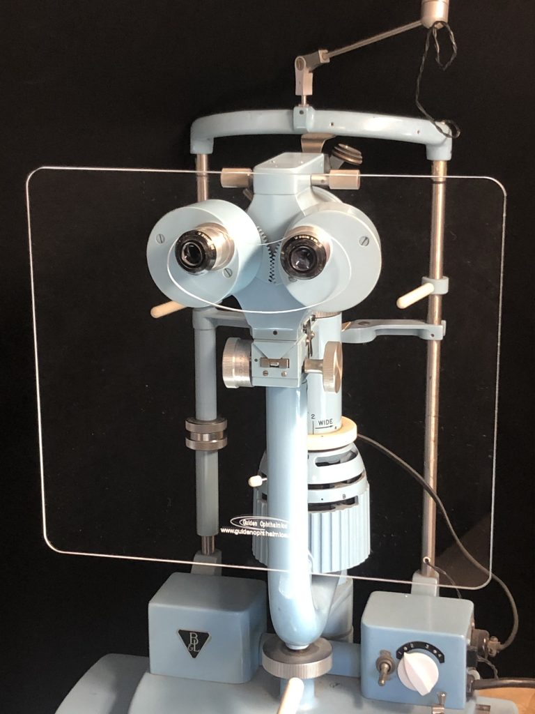Slit Lamp Breath Shield - Gulden Ophthalmics